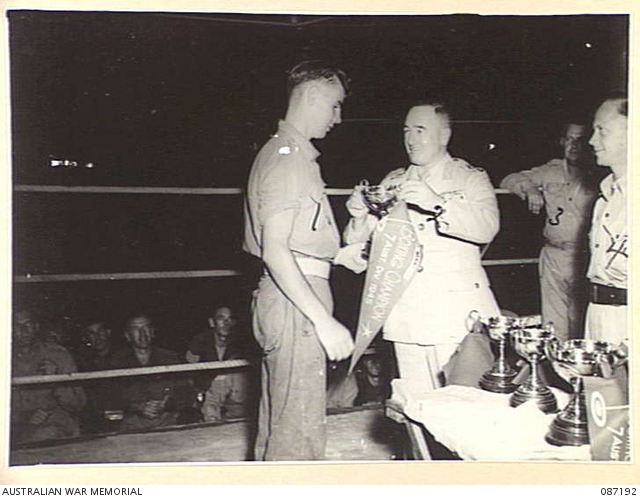 KAIRI, QLD. 1945-02-17. LIEUTENANT GENERAL SIR LESLIE J MORSHEAD, (2 ...