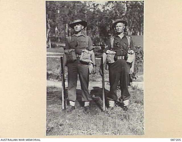 RAVENSHOE AREA. QLD. 1945-02-21. 2/28TH INFANTRY BATTALION TROOPS ...