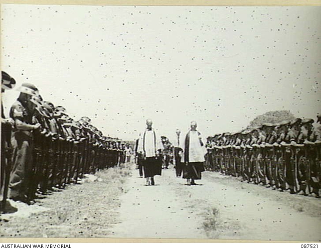 CAIRNS, QUEENSLAND. 1945-03-08. THE MILITARY FUNERAL HELD FOR ARMY ...