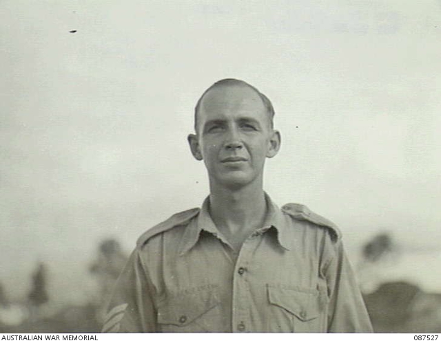 ATHERTON, QUEENSLAND. 1945-02-17. SERGEANT O.F. WILD, "H" FIELD ...