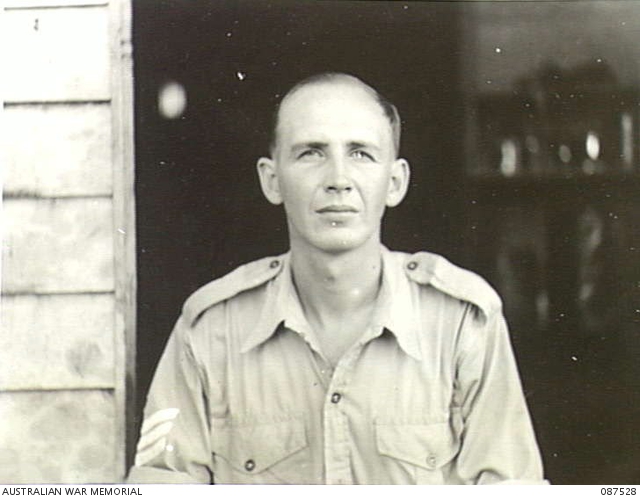 ATHERTON, QUEENSLAND. 1945-02-17. SERGEANT O.F. WILD, "H" FIELD ...