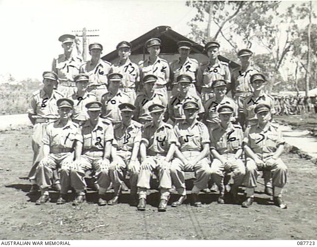 Group portrait of Officers of Headquarters Staff, 11th Division ...