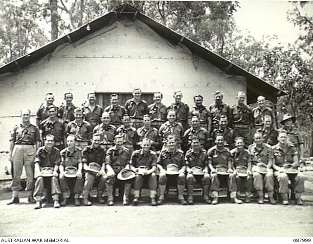Group portrait of the members of No 6 Platoon, 2/48th Battalion ...