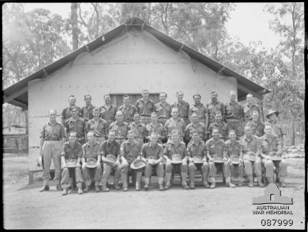 Group portrait of the members of No 6 Platoon, 2/48th Battalion ...