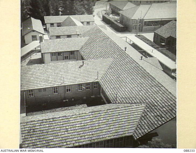 MELBOURNE, VICTORIA. 1945-03. A SECTION OF THE HOSPITAL AT HMAS ...