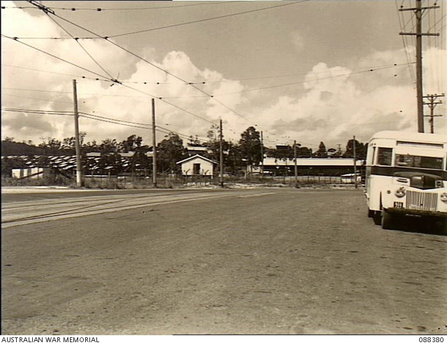 Moorooka, Queensland. 1945-04-12. The Queensland Line of Communication ...