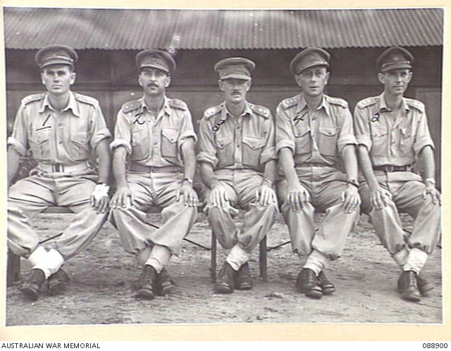 Group portrait of Officers of the Royal Australian Engineers ...