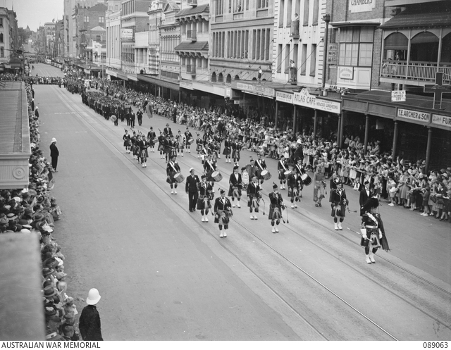 Brisbane, Queensland. 1945-04-25. Former members of 42nd Australian ...