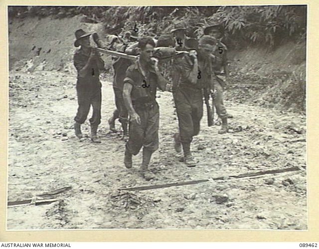 TARAKAN, BORNEO, 1945-05-06. 13 PLATOON, C COMPANY, 2/48 INFANTRY ...