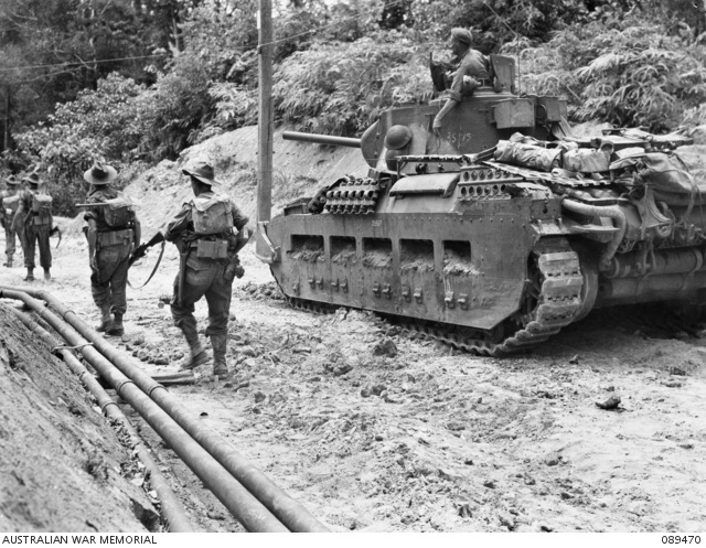 TARAKAN ISLAND, BORNEO, 1945-05-06. MEMBERS OF C COMAPANY, 2/48TH ...