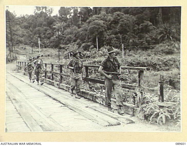 TARAKAN, BORNEO, 1945-05-10. NO. 2 SECTION, 13 PLATOON, C COMPANY, 2/24 ...