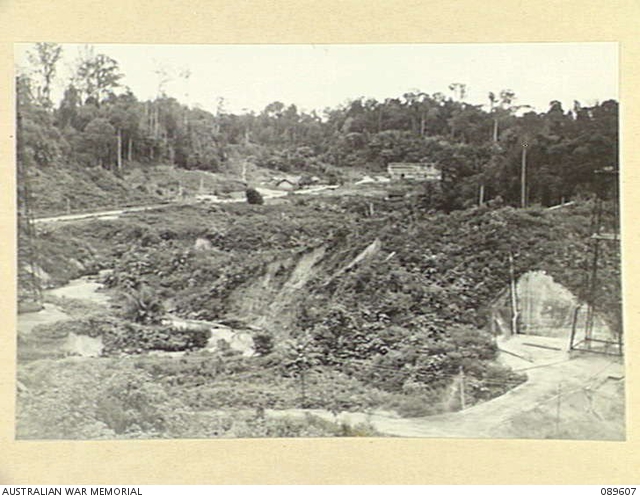 TARAKAN, BORNEO, 1945-05-10. A JOIN UP OF 8 OVERLAPPING PICTURES TAKEN ...