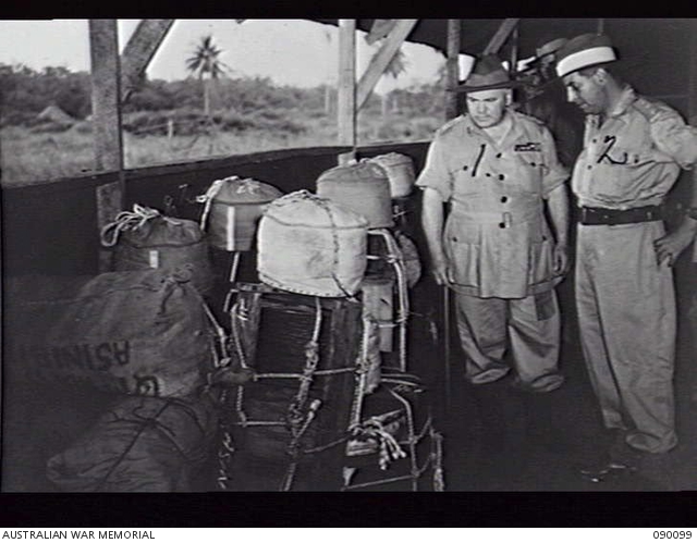 AITAPE, NEW GUINEA. 1945-03-20. AT THE 2/160TH AUSTRALIAN SUPPLY DEPOT ...