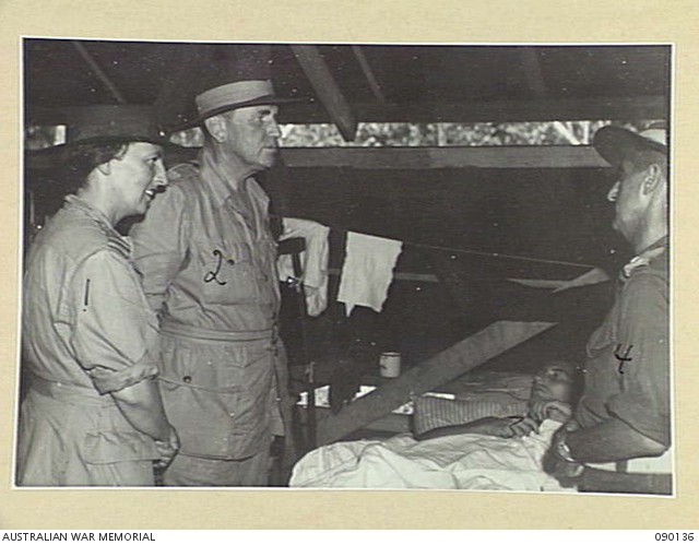 BOUGAINVILLE. 1945-03-31. LORD WAKEHURST, GOVERNOR OF NEW SOUTH WALES ...