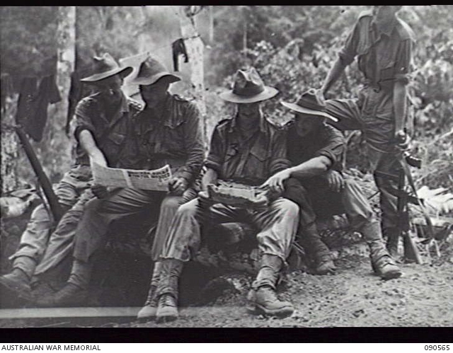 WONGINARA MISSION, NEW GUINEA. 1945-04-07. MAJOR K.M. MACKENZIE ...