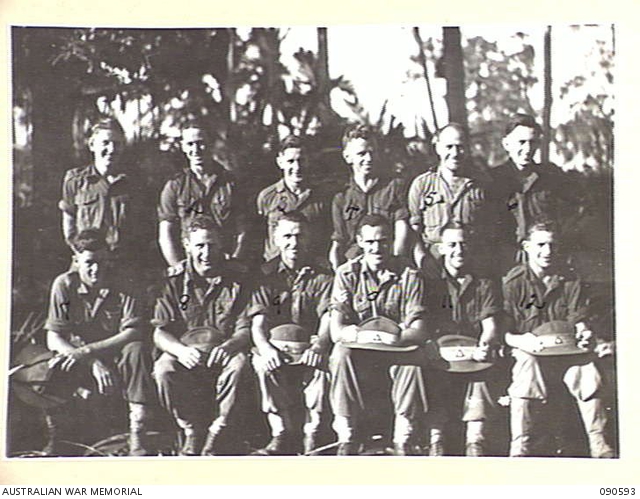 Morotai Island. 13 April 1945. Members of A Company Headquarters, 2/2 ...
