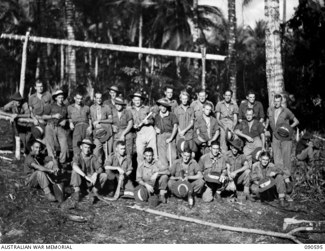 Morotai Island. 13 April 1945. No. 14 Platoon, C Company, 2/2 Pioneer ...