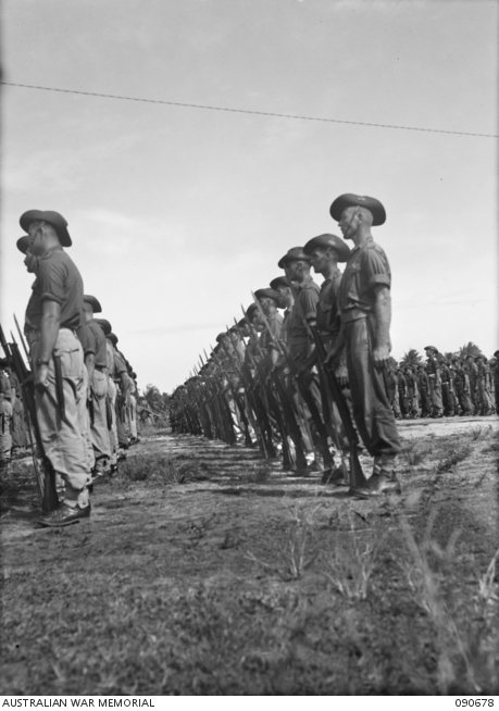 AITAPE, NEW GUINEA. 1945-04-17. A SECTION OF 2/6 CAVALRY (COMMANDO ...