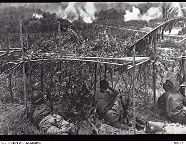 TARAKAN, BORNEO, 1945-05-01. TROOPS OF 2/23RD INFANTRY BATTALION ...