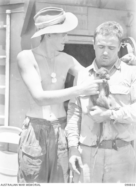 SADAU ISLAND, BORNEO. 1945-04-30. TROOPER L.J. O'TOOLE, 2/4 COMMANDO ...