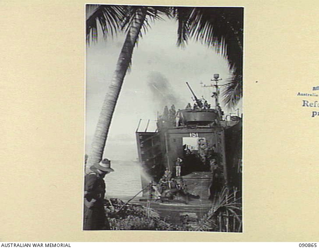 SADAU ISLAND, BORNEO. 1945-04-30. A 2 MECHANICAL EQUIPMENT PLATOON ...