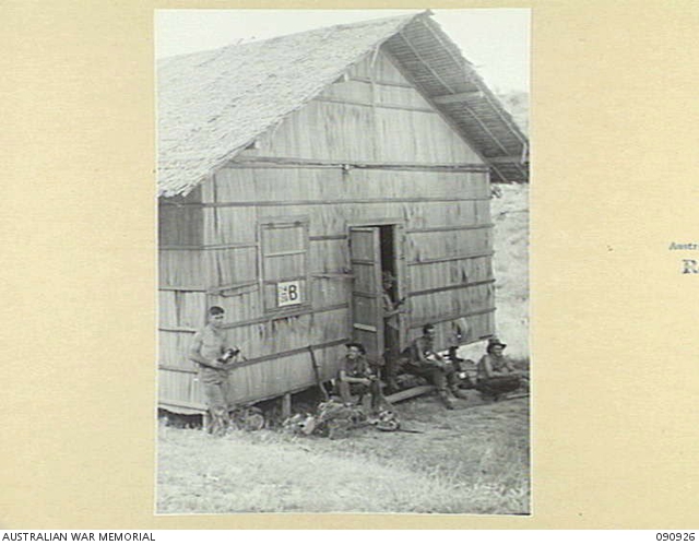 SADAU ISLAND, BORNEO. 1945-04-30. HEADQUARTERS B TROOP, 2/4 COMMANDO ...