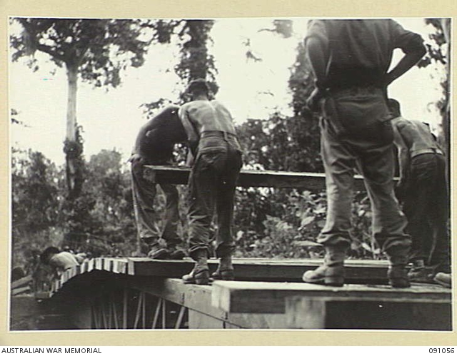 BOUGAINVILLE. 1945-04-18. 15 FIELD COMPANY ROYAL AUSTRALIAN ENGINEERS ...