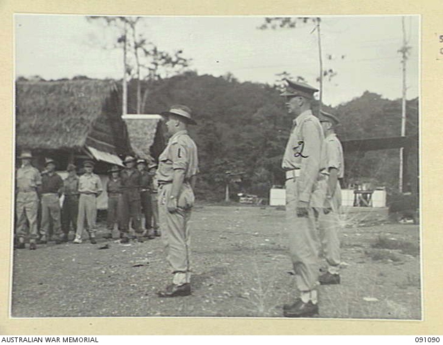 LAE AREA, NEW GUINEA. 1945-04-25. LIEUTENANT-COLONEL D.F. MILLAR ...