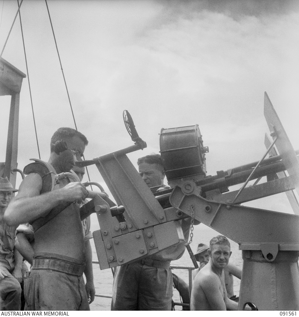 NEW BRITAIN. 1945-05-01. BRIGADIER BAXTER-COX, MILITARY HISTORY SECTION ...