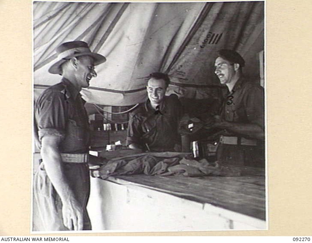 MOROTAI, 1945-05-18. GUNNER R.H. HALL, HEADQUARTERS ROYAL AUSTRALIAN ...