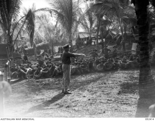 MOROTAI ISLAND, 1945-05-17. BRIG. S.H.W.C. PORTER, COMD 24 INFANTRY ...