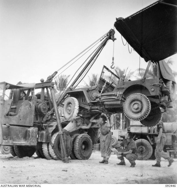 MOROTAI. 1945-05-21. PERSONNEL OF 319 LIGHT AID DETACHMENT (CORPS OF ...