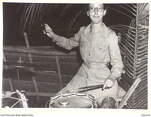 PALMALMAL PLANTATION, JACQUINOT BAY, NEW BRITAIN. 1945-07-17. PRIVATE J ...