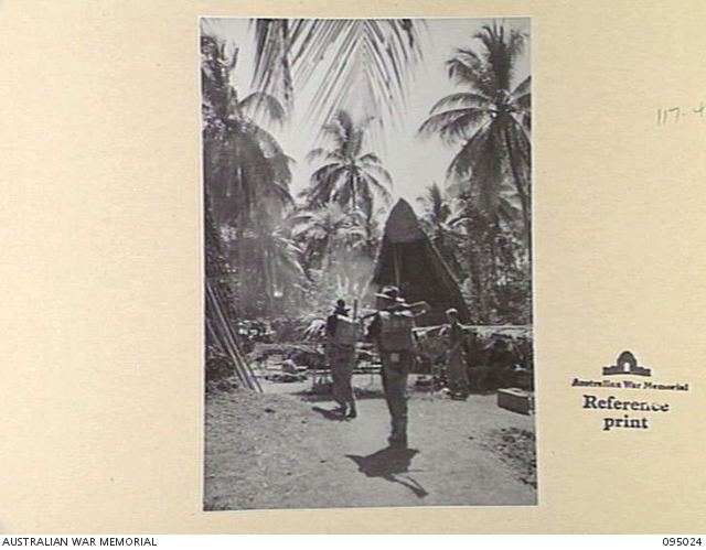 SAIGORA, NEW GUINEA, 1945-08-05. TROOPS OF 2/7 INFANTRY BATTALION ...