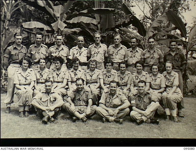 Group photograph of Supply and Transport other ranks at Headquarters ...