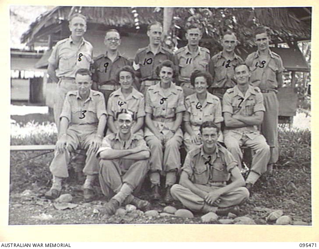 LAE AREA, NEW GUINEA, 1945-08-23. MEMBERS OF GENERAL STAFF (REGISTRY ...