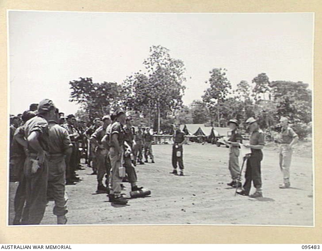 NANTAMBU, NEW BRITAIN, 1945-08-22. MEMBERS OF A COMPANY, 37/52ND ...