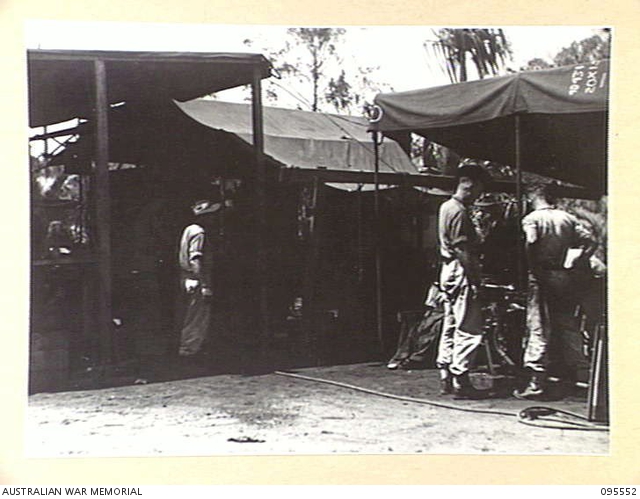 CAPE WOM, WEWAK AREA, NEW GUINEA, 1945-08-24. CRAFTSMAN C.J. BARRY (1 ...