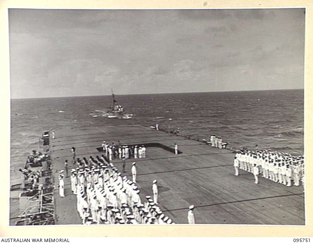 AT SEA OFF RABAUL, NEW BRITAIN. 1945-09-06. GENERAL H. IMAMURA ...