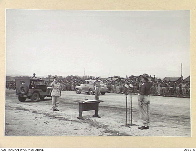 CAPE WOM, NEW GUINEA, 1945-09-13. LIEUTENANT-GENERAL ADACHI, COMMANDER ...