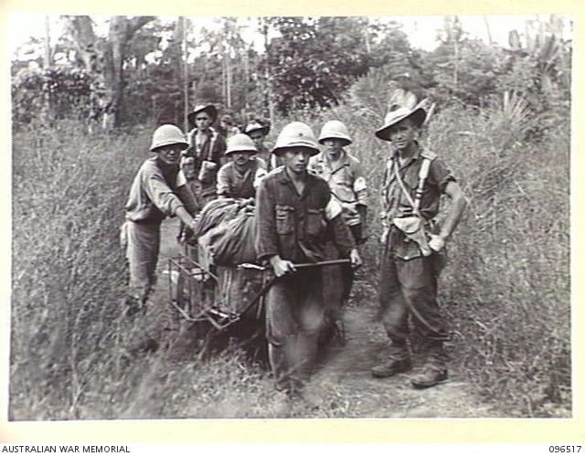 RABAUL, NEW BRITAIN, 1945-09-11. JAPANESE PERSONNEL ARRIVING AT B ...