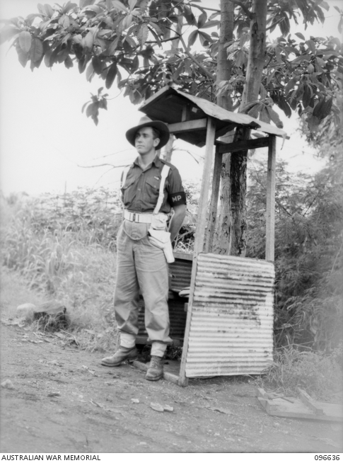 RABAUL, NEW BRITAIN. 1945-09-14. CORPORAL D. HAMILL, 11 DIVISION ...