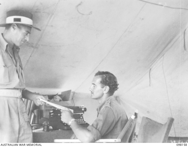 WEWAK POINT, NEW GUINEA. 1945-10-23. PRIVATE L. HARMES, 19 BRIGADE (1 ...