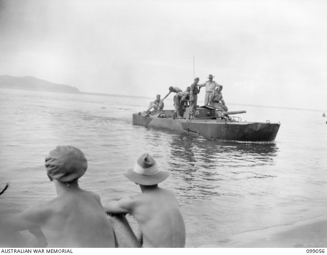 RABAUL, NEW BRITAIN. 1945-11-20. TROOPS OF 2/4 ARMOURED REGIMENT ...