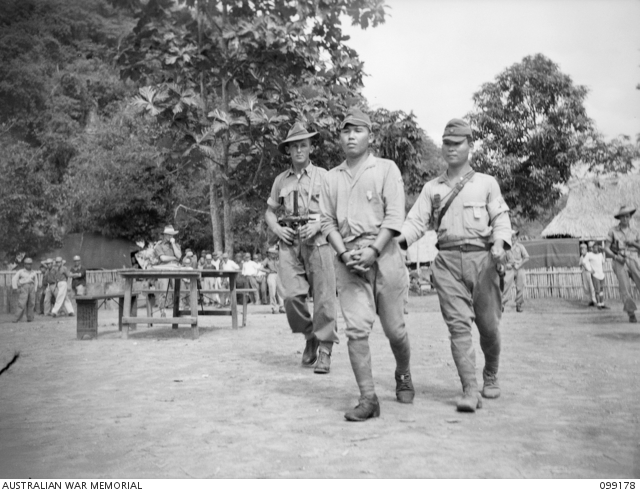 RABAUL, NEW BRITAIN, 1945-11-30. A SUSPECTED JAPANESE WAR CRIMINAL ...