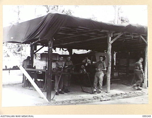 TOROKINA, BOUGAINVILLE, 1945-11-28. A SECTION OF THE MAIN WORKSHOP, 2/ ...