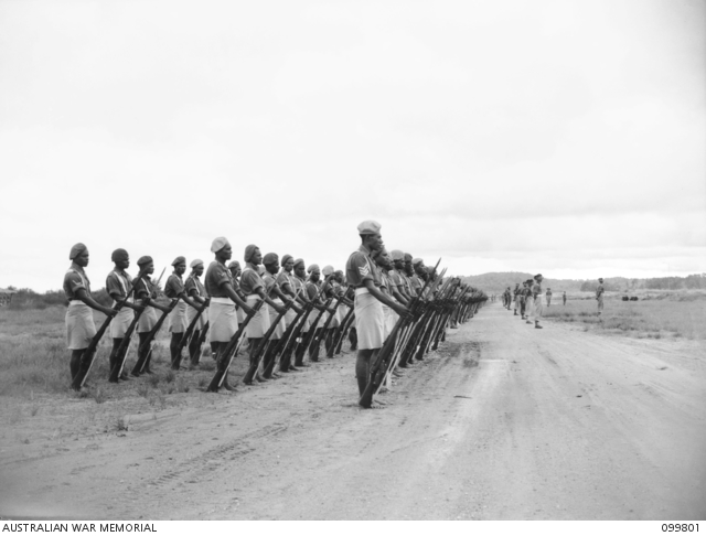 VUNAKANAU, NEW BRITAIN, 1946-02-12. MEMBERS OF THE PACIFIC ISLAND ...