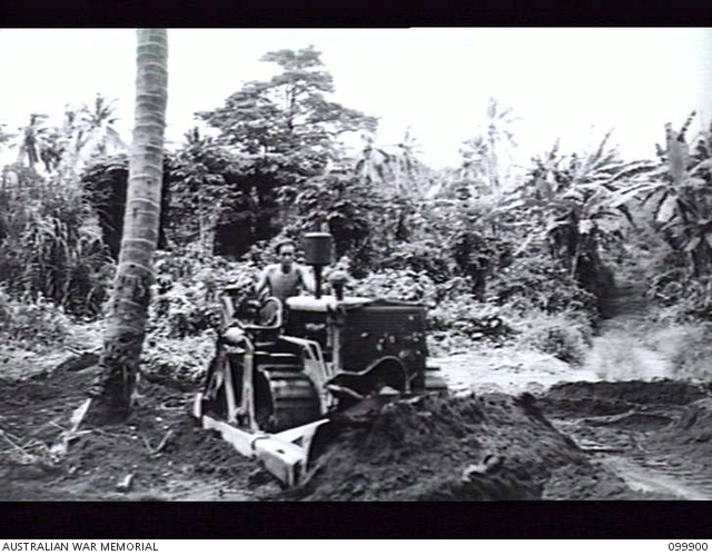 RABAUL, NEW BRITAIN, 1946-03-22. A DRIVER OF 51 FIELD PARK COMPANY ...
