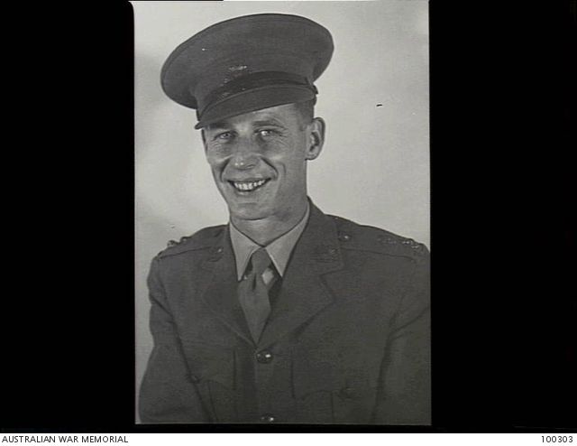 Cairo, Egypt. 1942-01. A formal portrait of Lieutenant E. D. O'Rourke ...