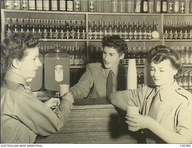 Camp Pell, Vic. 1944-03-29. A member of the Australian Women's Army ...